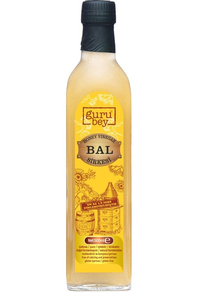 Guru Bey Gurubey Bal Sirkesi 500 ml