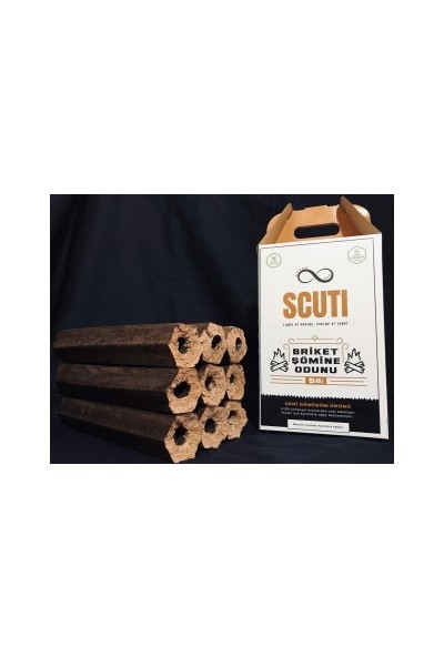 Scutı Şömine Odunu, Pres Odun, Briket Odun, Doğal Odun 10KG Scutı Şömine Odunu, Pres Odun, Briket Odun, Doğal Odun 10KG