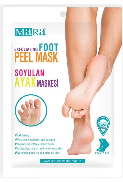 Mara Exfoliating Foot Peel Mask Soyulan Ayak Maskesi Mara Exfoliating Foot Peel Mask Soyulan Ayak Maskesi