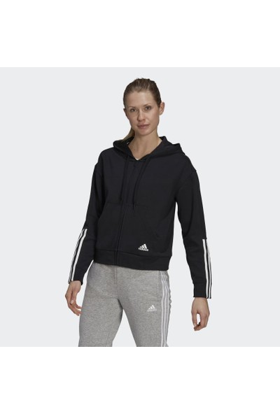 Adidas Kadın Günlük Kapşonlu Sweatshirtshirt W Dk Fz Hd GS1380