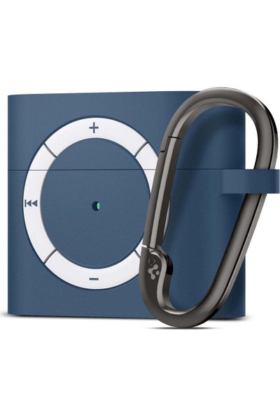 Spigen Apple AirPods 3. Nesil (2021) Kılıf Classic Shuffle Deep Blue - ASD02216 Spigen Apple AirPods 3. Nesil (2021) Kılıf Classic Shuffle Deep Blue - ASD02216