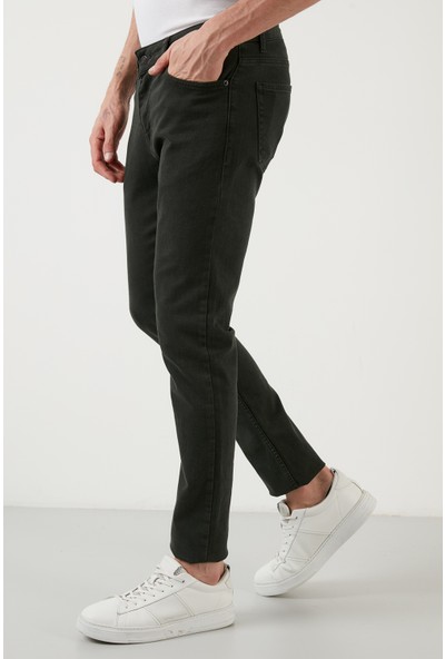 Buratti Pamuklu Yüksek Bel Slim Fit Dar Paça Jeans Erkek Kot Pantolon 3001S271TOKYO