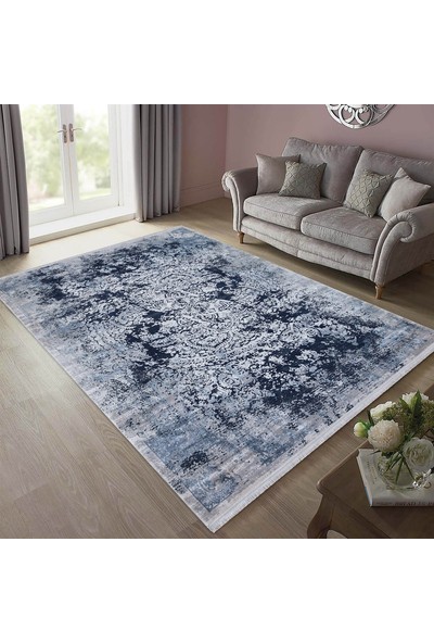 Atlantik Halı Albika Home Atlantik Halı Luna CC701A Krem / Mavi Bambu Salon Halısı Atlantik Halı Albika Home Atlantik Halı Luna CC701A Krem / Mavi Bambu Salon Halısı