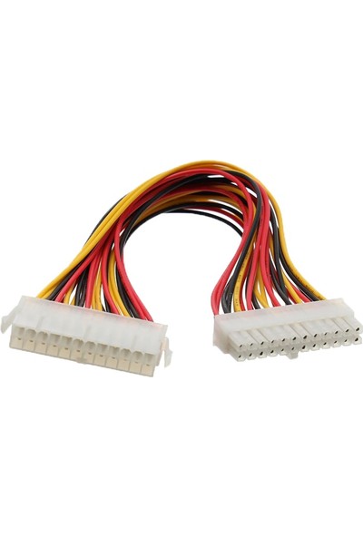 Alfais 4983 Kasaiçi Psu Atx 24 Pin Power Uzatma Supply Uzatıcı Ek Dişi Erkek Güç Kablosu