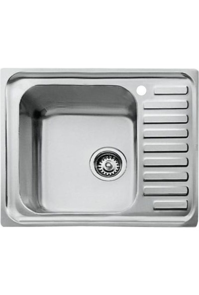 Teka Classic 1b ½ D 650.500 Paslanmaz Çelik Sağ Evye