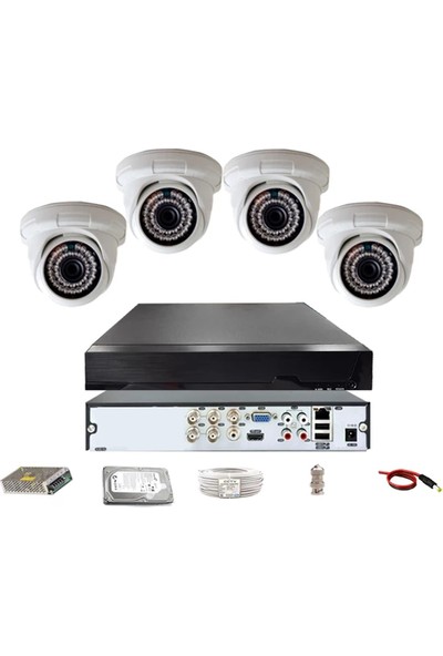 Wirex 4lü Güvenlik Kamerası