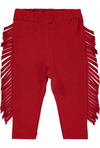 Civil Baby Kız Bebek Tayt 6-18 Ay Kırmızı