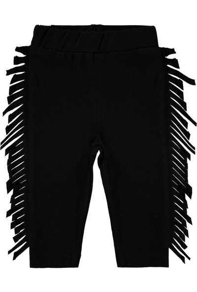 Civil Baby Kız Bebek Tayt 6-18 Ay Siyah