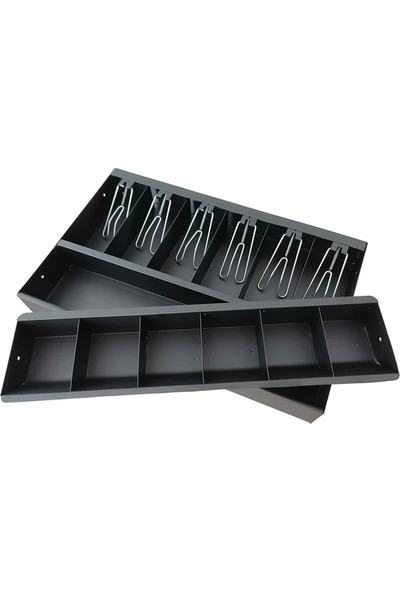 Saypos 12 Gözlü Metal Para Çekmecesi Içi 46,5 x 30 x 6 cm Saypos 12 Gözlü Metal Para Çekmecesi Içi 46,5 x 30 x 6 cm