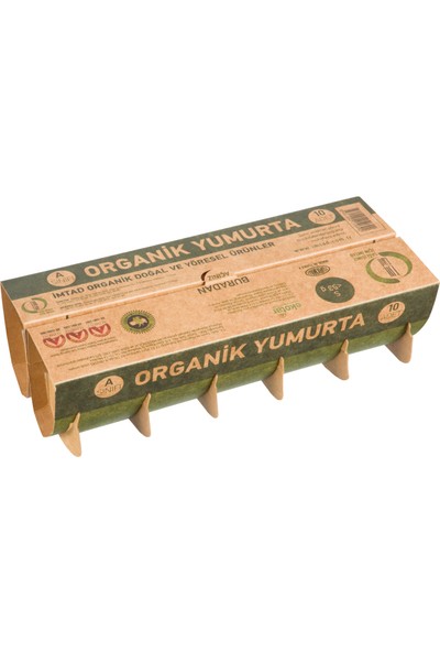 İmtad Organik Yumurta 10'lu Small