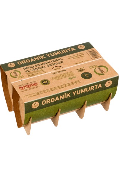 İmtad Organik Yumurta 6'lı Small