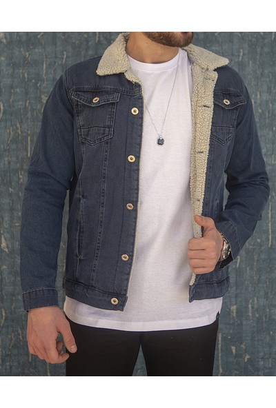 Densmood Içi Kürklü Kot Ceket Densmood Içi Kürklü Kot Ceket