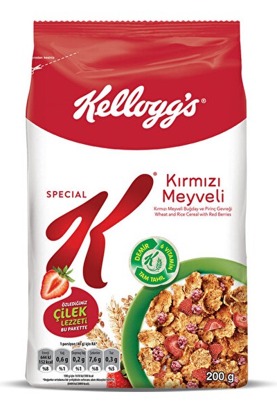 Kelloggs Special K. Kırmızı Meyveler 200 gr