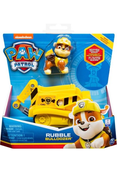 Spin Master Paw Patrol Rubble ve Kurtarma Aracı Spin Master Paw Patrol Rubble ve Kurtarma Aracı