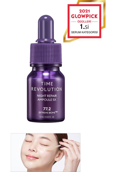 Total Yaşlanma Karşıtı Nemlendirici Ampul (10ML)TIME Revolution Night Repair Ampoule 5x Total Yaşlanma Karşıtı Nemlendirici Ampul (10ML)TIME Revolution Night Repair Ampoule 5x