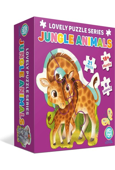 Circle Toys Lovely Puzzle Jungle Animals Circle Toys Lovely Puzzle Jungle Animals