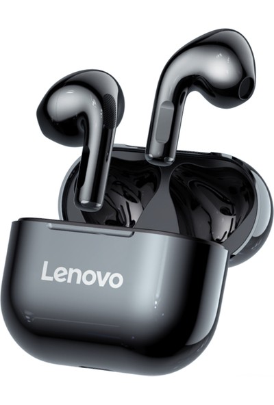 Lenovo LP40 Tws Kablosuz Bluetooth Dokunmatik Kontrollü Çift Stereo Spor Kulaklık - Siyah Lenovo LP40 Tws Kablosuz Bluetooth Dokunmatik Kontrollü Çift Stereo Spor Kulaklık - Siyah