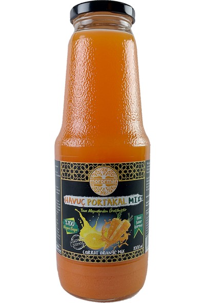 Mororman %100 Havuç Portakal Mix Meyve Suyu 1000 ml Mororman %100 Havuç Portakal Mix Meyve Suyu 1000 ml