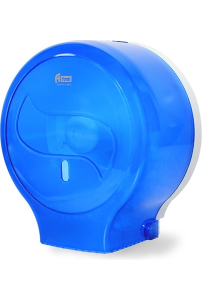 Aform Jumbo Wc Kağıdı Aparatı Şeffaf (Mavi)