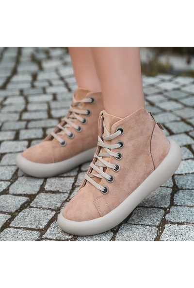 Erbilden Dark Vizon Süet Bağcıklı Bot