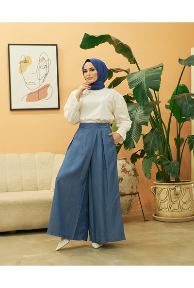Neways Tensel Pantolon Etek Koyu Mavi Neways 1073