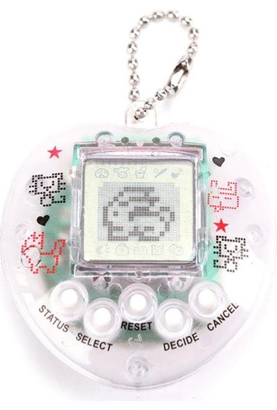 Nostaljik Lezzetler Nostaljik Kalp Sevimli Sanal Bebek Şeffaf