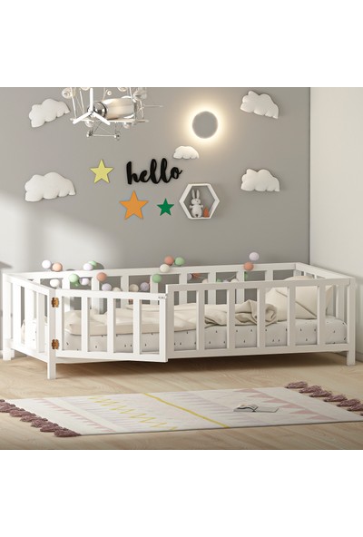 Givayo Wood's Troy Montessori Yatak Kapılı 90*190