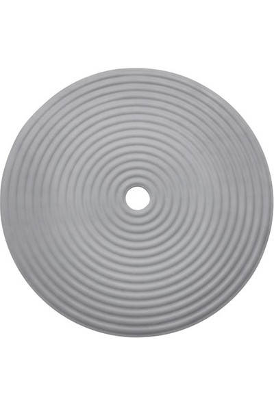 Ikea Doppa Banyo Kaydırmaz Koyu Gri, 46 cm Çapında