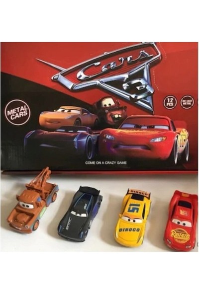 Trend Center Cars Mater Jackson Storm Cruz Ramirez Oyuncak Arabalar Metal 4'lü Set Trend Center Cars Mater Jackson Storm Cruz Ramirez Oyuncak Arabalar Metal 4'lü Set