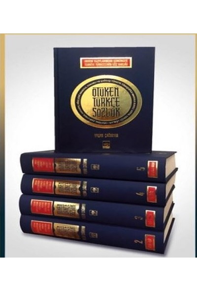 Ötüken Türkçe Sözlük - 5 Cilt - Yaşar Çağbayır Ötüken Türkçe Sözlük - 5 Cilt - Yaşar Çağbayır