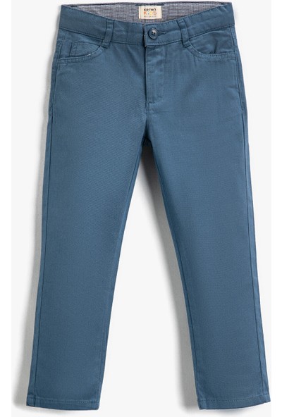 Koton Basic Dokuma Pantolon Pamuklu Koton Basic Dokuma Pantolon Pamuklu