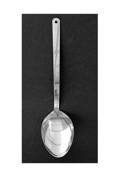 Homecare Berengar El Yapımı 30 cm Çelik Servis Kaşığı 715975