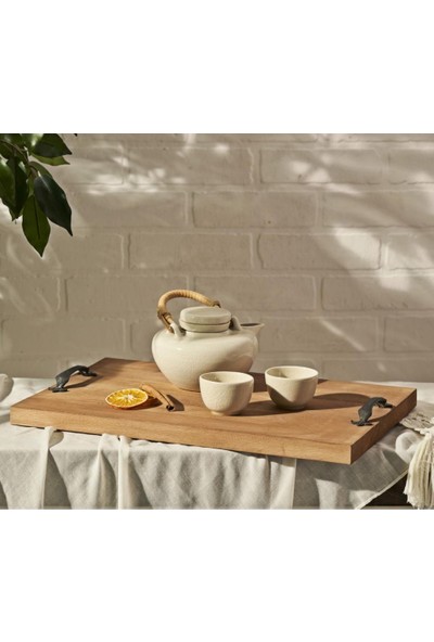 By Pallette Alkes Ahşap Tepsi