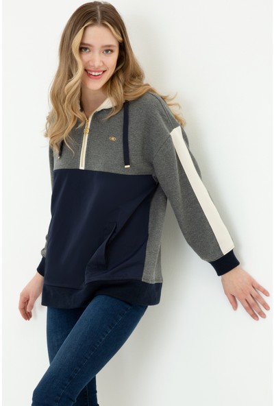 U.S. Polo Assn. Gri Sweatshirt 50240745-VR081