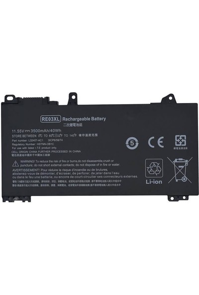 İnfostar Hp RE03XL Notebook Bataryası Pili İnfostar Hp RE03XL Notebook Bataryası Pili