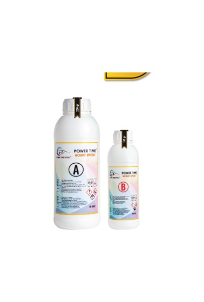 Power Time Epoxy Hobby Epoxy Smart/ Şeffaf Ince Döküm Hobi Epoksi Reçine (375 Gram) Power Time Epoxy Hobby Epoxy Smart/ Şeffaf Ince Döküm Hobi Epoksi Reçine (375 Gram)