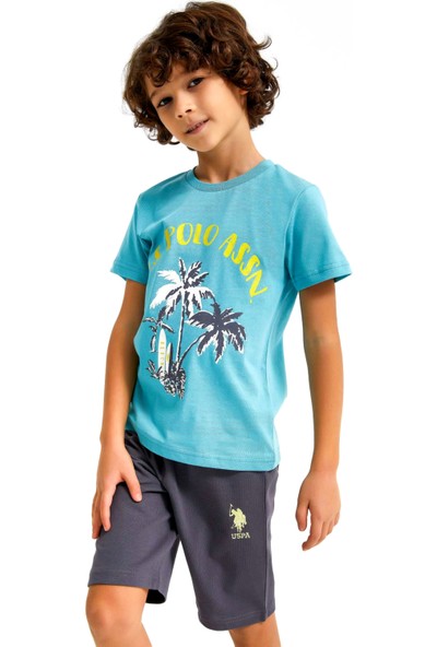 U.S. Polo Assn. US1020 Lisanslı Erkek Çocuk Bermuda Takım U.S. Polo Assn. US1020 Lisanslı Erkek Çocuk Bermuda Takım
