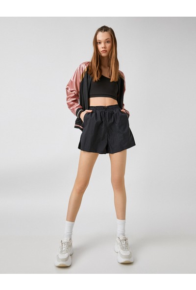Koton Cep Detaylı Spor Şort