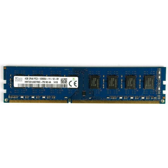 Sk Hynix PC3-12800U 4GB 1600MHZ Ddr3 2rx8 CL11 Masaüstü Ram Fiyatı