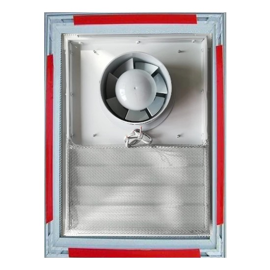 Panjur Fan 85 x 100 Aspiratörlü - Fanlı Alüminyum Hareketli Fiyatı