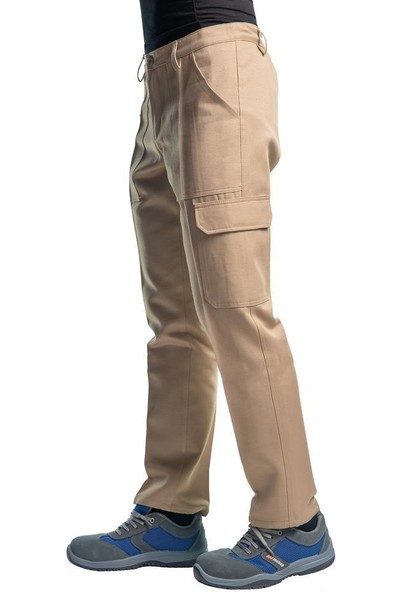 Şensel, İş Pantolonu, Bej, Komando Cepli -54E1111- Şensel, İş Pantolonu, Bej, Komando Cepli -54E1111-