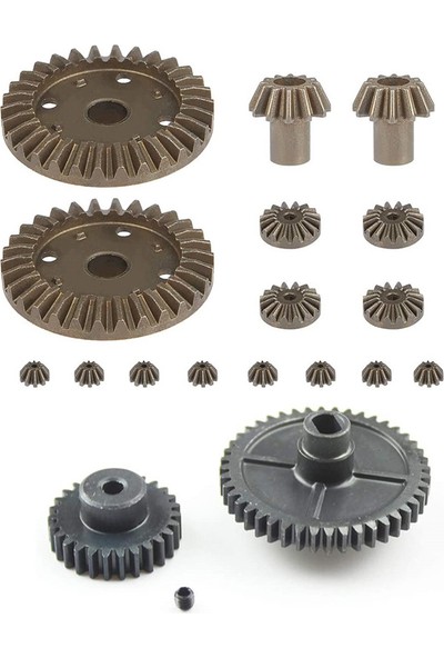 Shuai Yan Wltoys 144001 Için 1/14 Rc Araba Yedek Parçaları Yükseltme Metal Motor Azaltma Diferansiyel Dişlisi Shuai Yan Wltoys 144001 Için 1/14 Rc Araba Yedek Parçaları Yükseltme Metal Motor Azaltma Diferansiyel Dişlisi