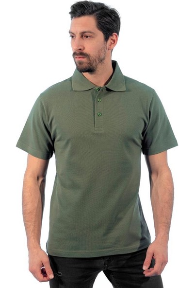 Şensel, Polo Yaka Tişört, Haki (136E925) T-shirt,Tshirt Şensel, Polo Yaka Tişört, Haki (136E925) T-shirt,Tshirt