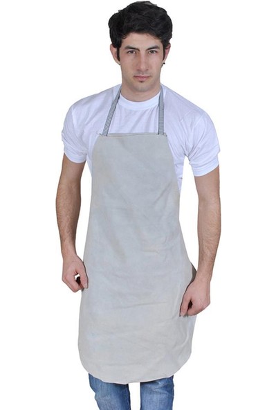 Deri Ön Önlük, Gri (93E3145) Kaynakçı Önlüğü, İş Önlüğü