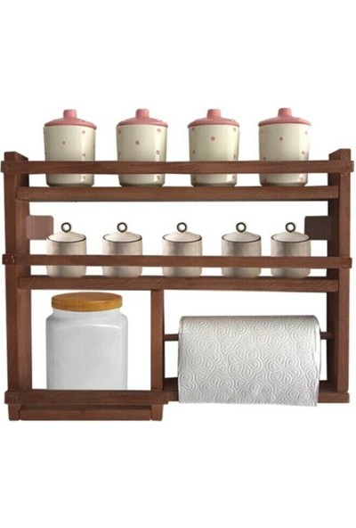 Nucadekor Ahşap Baharatlık