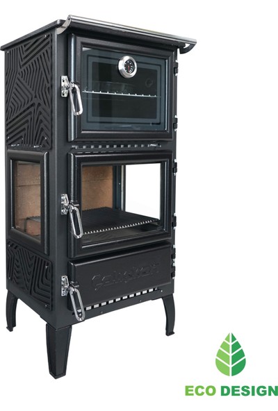 Alismarkt Fırınlı Şömine 306-3D Alismarkt Fırınlı Şömine 306-3D