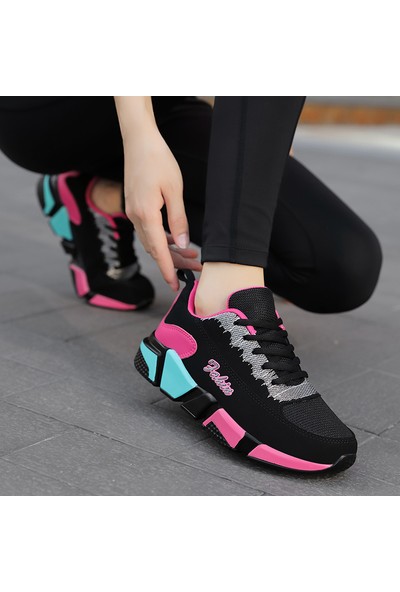 Moyan Siyah Spor Ayakkabı Clunityky Sneaker Kadın Ayakkabı Platformu Ayakkabı (Yurt Dışından) Moyan Siyah Spor Ayakkabı Clunityky Sneaker Kadın Ayakkabı Platformu Ayakkabı (Yurt Dışından)