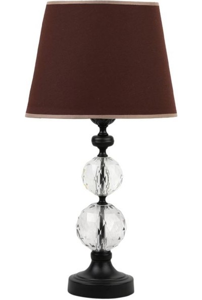 Vinner Plus Siyah Kaplama 2'li Kristal Küre Abajur