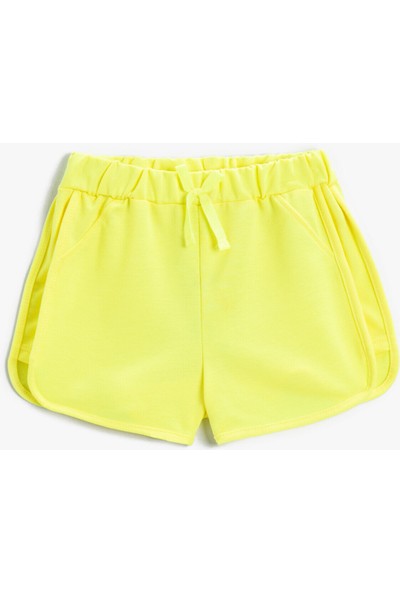 Koton Basic Kısa Şort Fiyonklu