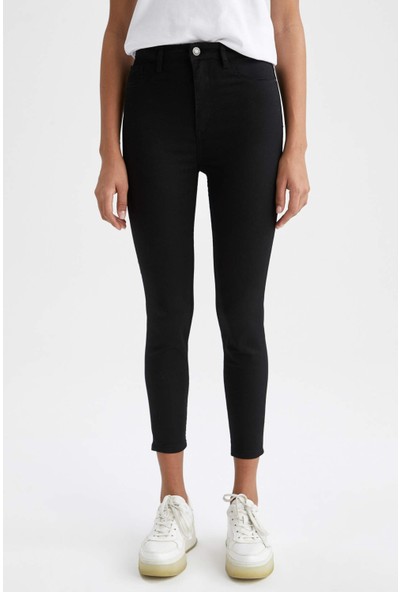 DeFacto Anna Super Skinny Fit Yüksek Bel Pantolon W3534AZ22SP DeFacto Anna Super Skinny Fit Yüksek Bel Pantolon W3534AZ22SP